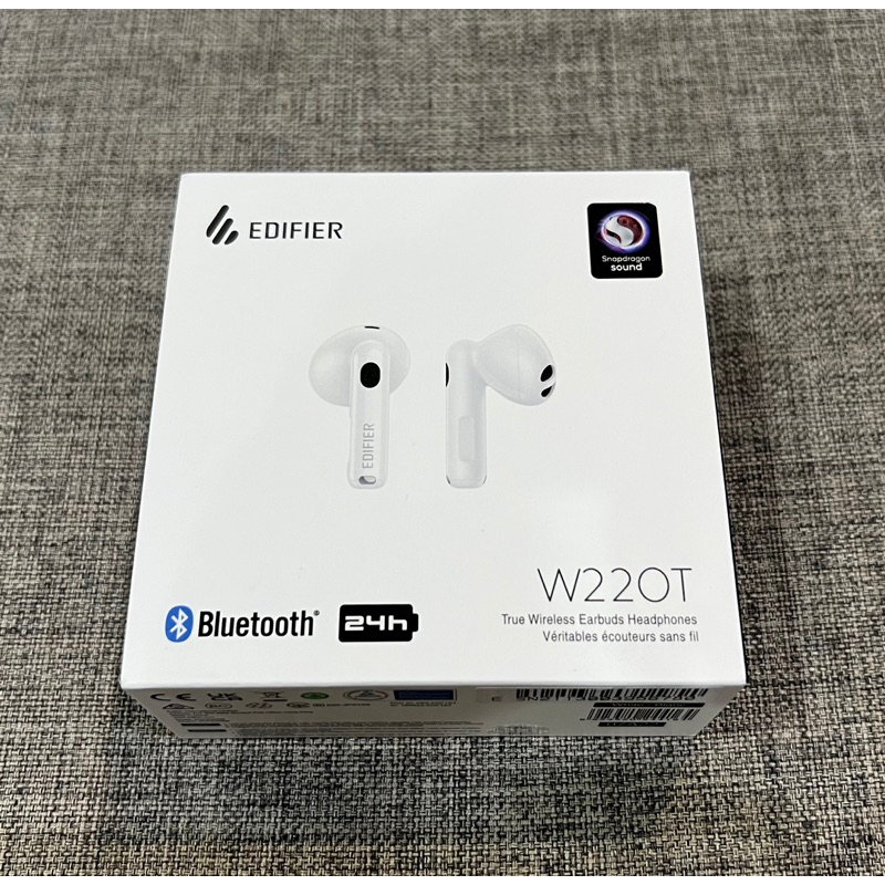 EDIFIER W220T หูฟังบลูธูท bluetooth 5.3 ไร้สายทรง EARBUD ชิพ QUALCOM ...