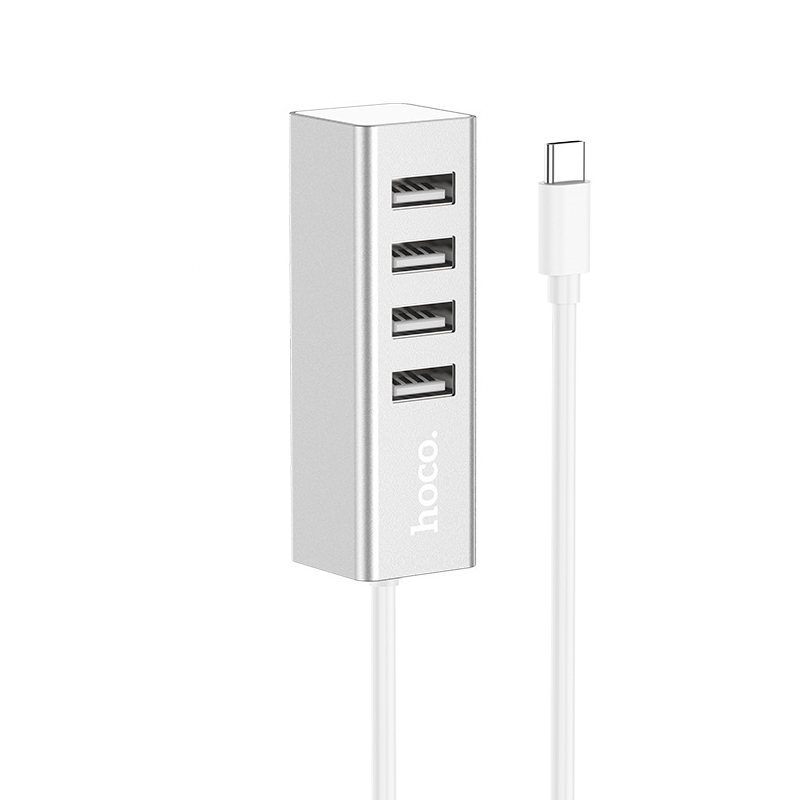 Hoco HB1Plus Type-c to 4USB OTG สายแปลง Type-C to USB HUB Ports,USB HUB ...
