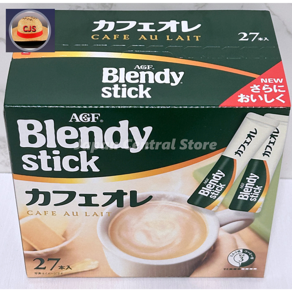 [Direct from Japan] AGF Blendy Stick Cafe Au Lait Taste 8.8 กรัม X 27 ...