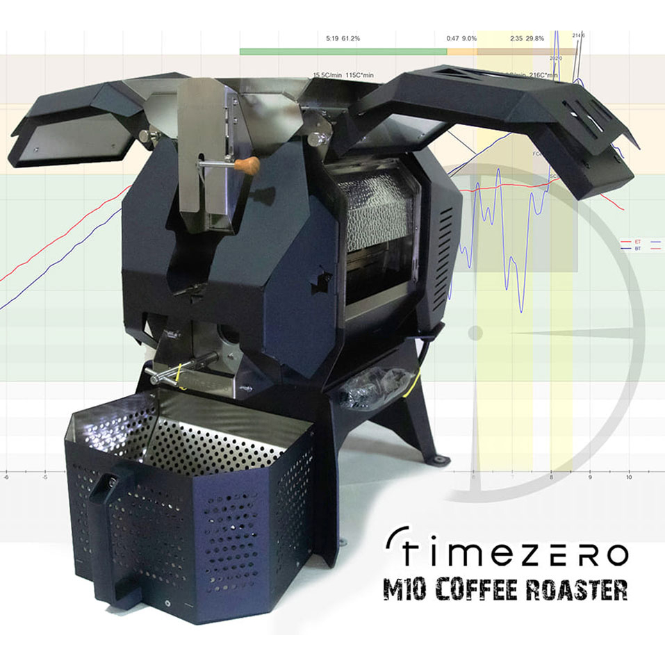 เครื่องคั่วกาแฟ TimeZERO Roaster ระบบไฟฟ้า ให้พลังงานด้วยอินฟราเรด ...