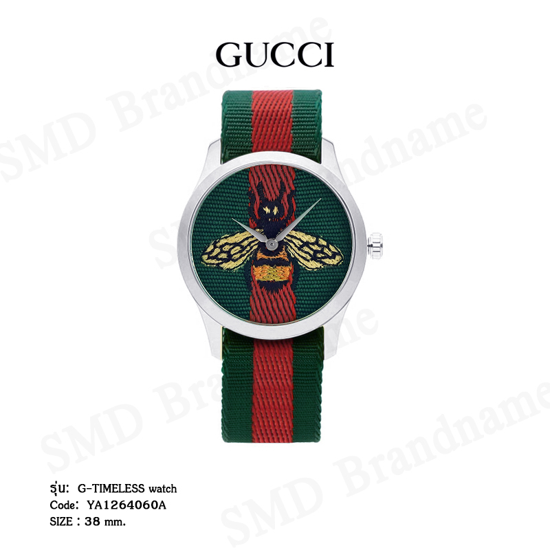 Gucci นาฬิกาข้อมือชาย/หญิง ประกันศูนย์ไทย กุชชี่ สินค้าแท้ อุปกรณ์ครบ ...