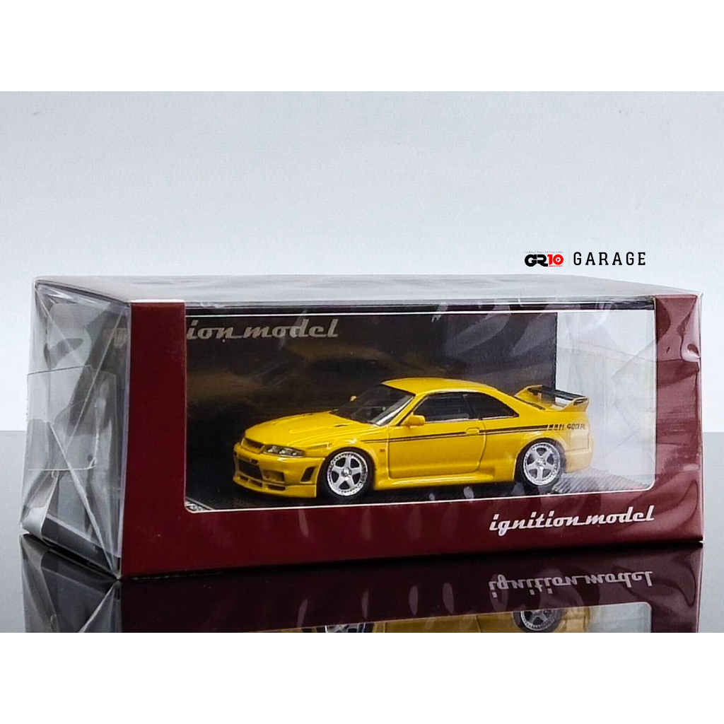 Nismo R33 GT-R 400R Yellow 1:64 IG MODEL | Shopee Thailand
