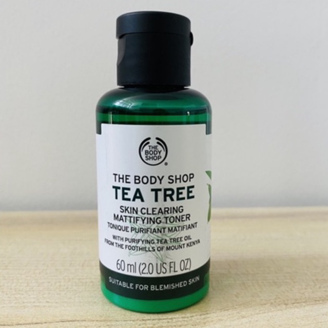 THE BODY SHOP TEA TREE SKIN CLEARING MATTIFYING FACIAL TONER 60ml ...
