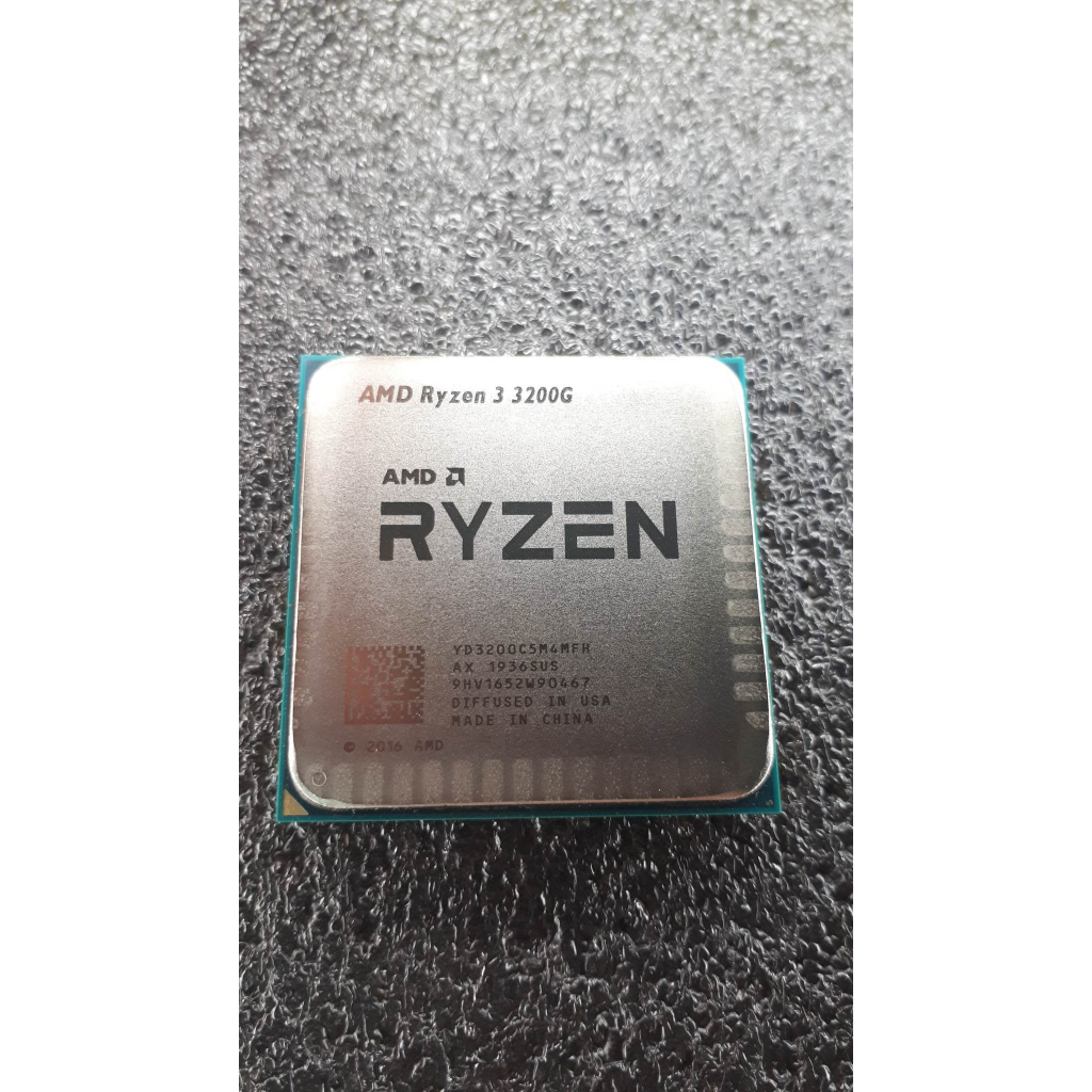 CPU (ซีพียู) AMD RYZEN 3 3200G 3.6 GHz Integrated GraphicsRadeon Vega 8 ...
