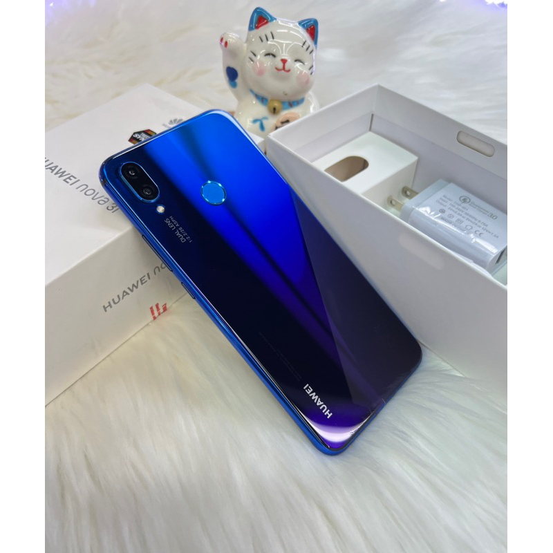 Huawei Nova3i Ram4+128 เครื่องแท้ศูนย์ไทยมือ2 มีplaystore | Shopee Thailand