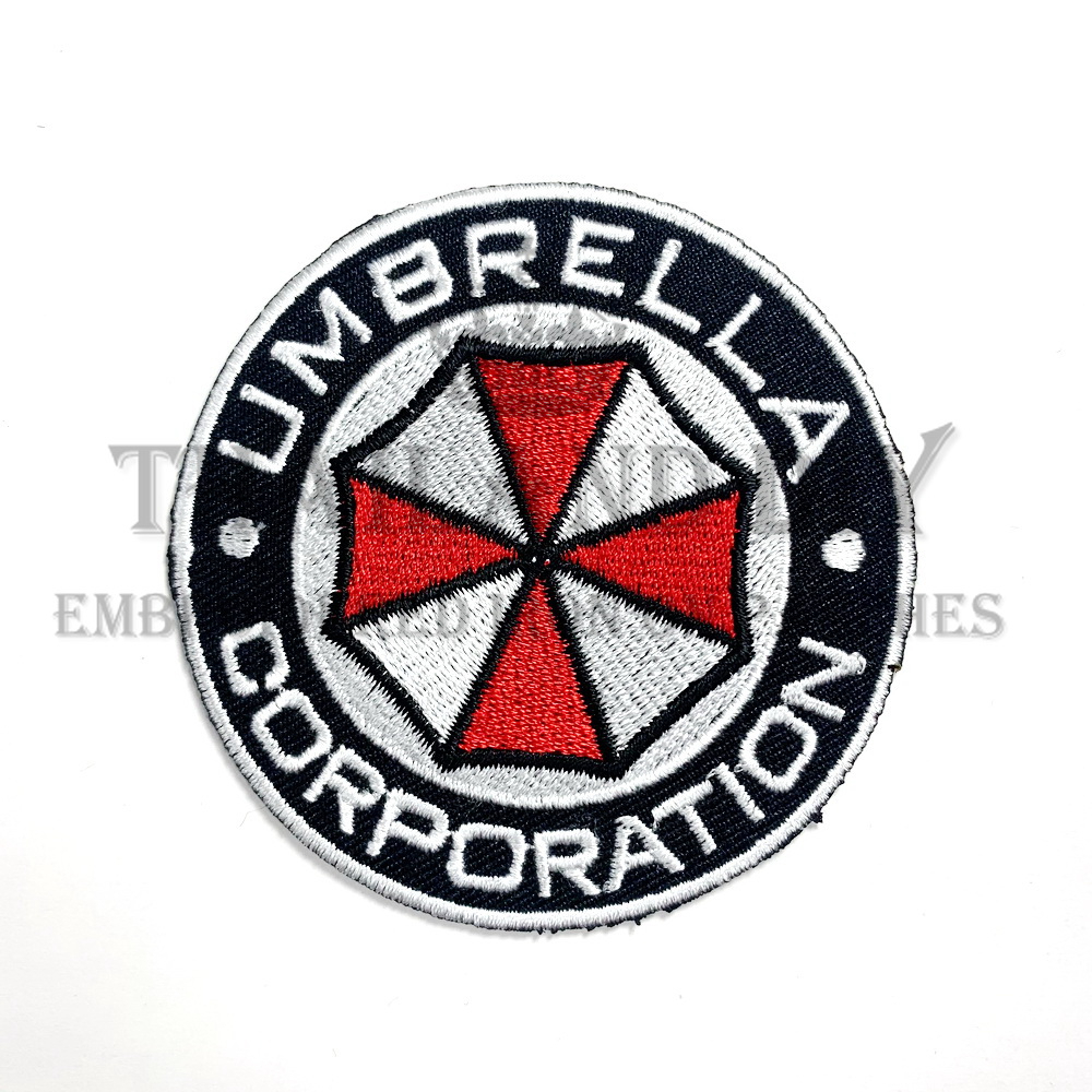 ตัวรีดติดเสื้อ ชุดทหาร งานปัก หน่วยรบ ซอมบี้ ตรา Umbrella Corporation Resident Evil Patch DIY ...