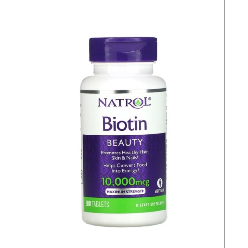 ไบโอติน Biotin Hair skin nails B12 B100 D3 B-Complex Milk Thistle ...