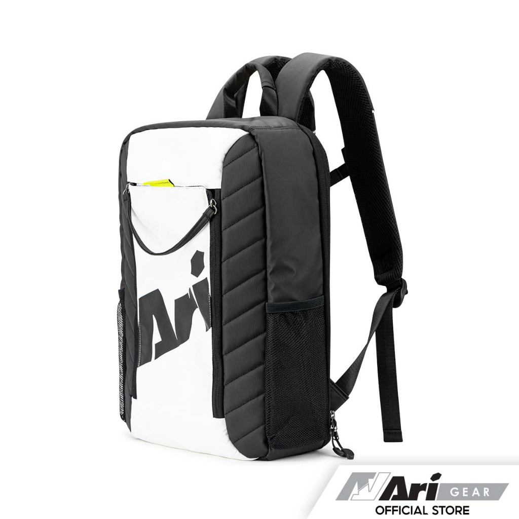 ARI UTILITY BACKPACK - BLACK/WHITE/VOLT กระเป๋าอาริ ยูทิลิตี้ สีดำ ...