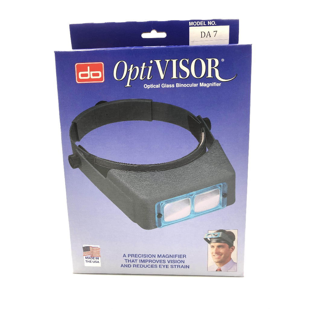 แว่นขยายสวมหัวแกะสลัก Opti VISOR AL รุ่น XL3,4,5,7 Optical Precision ...