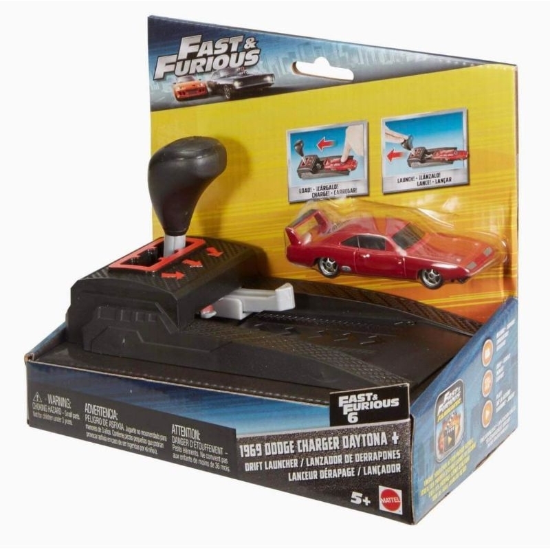 Fast & Furious Fast 8 1969 Dodge Charger Daytona and Drift Launcher ...