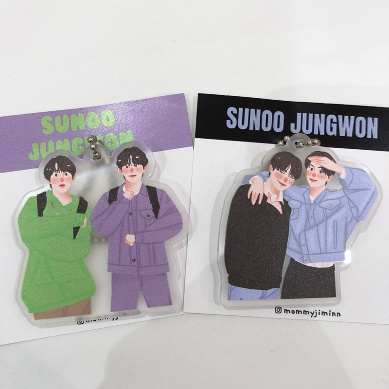 Keychain พวงกุญแจ เอนไฮเพน Enhypen Sunoo Jungwon ซอนอู จองวอน by ...