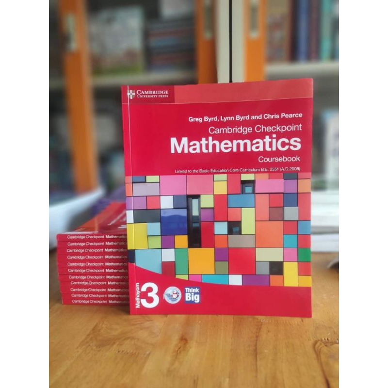 Cambridge Check point Mathematics course book #Grade 9 | Shopee Thailand
