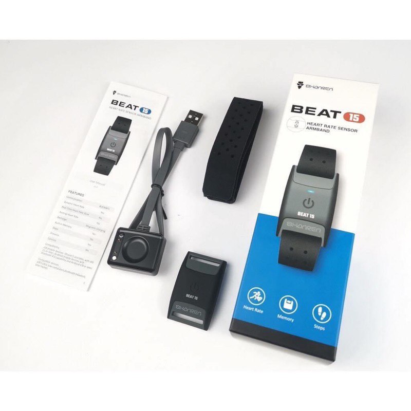 Shanren BEAT15 สายฮาร์ทเรท แบบคาดแขน สายวัดหัวใจรัดแขน (รับประกัน 1 ปี ...