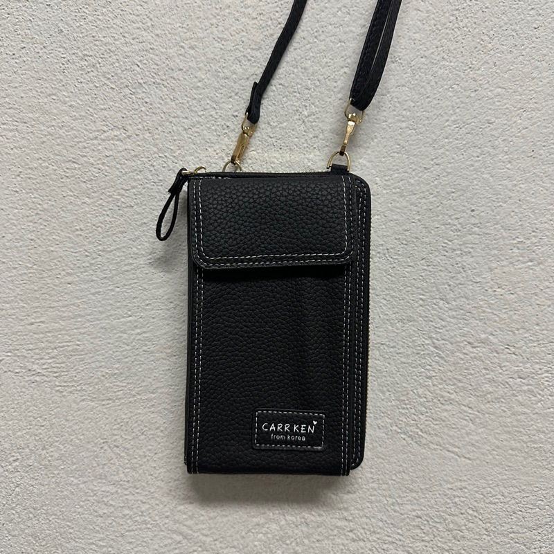 กระเป๋าเงิน พร้อมสายสะพาย brand CARRKEN | Shopee Thailand