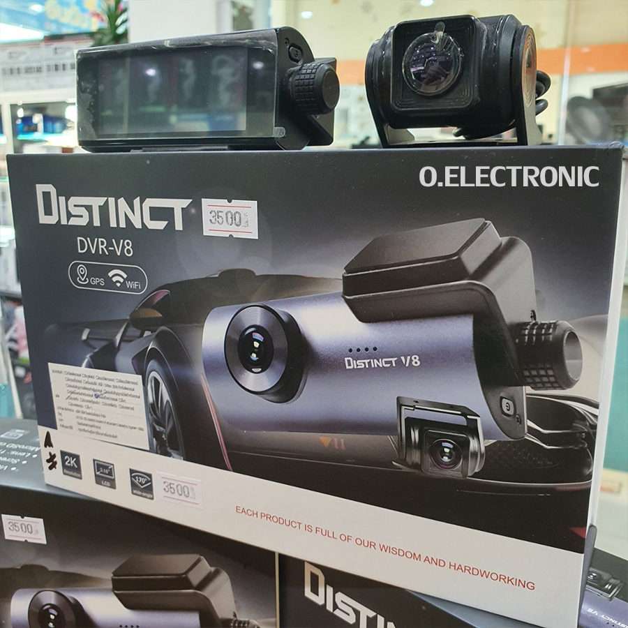 กล้องติดรถยนต์ระบบWIFIบันทึกหน้า-หลังพร้อมถอยDVR-V8ผ่านแอพRoadcamคมชัด2Kมีรีวิวการใช้งาน ...