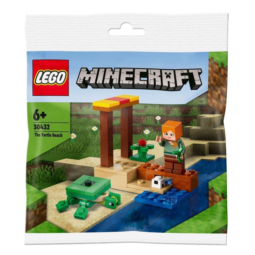 30432 : LEGO Minecraft The Turtle Beach Polybag | Shopee Thailand