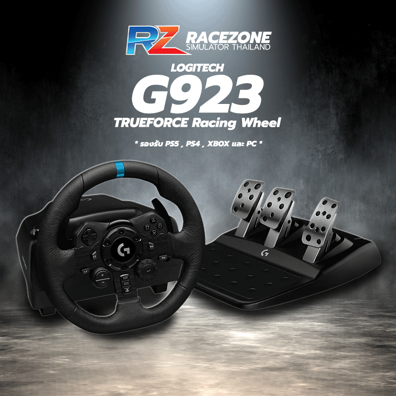 Logitech G923 TRUEFORCE Racing wheel for Xbox, PlayStation and PC ...