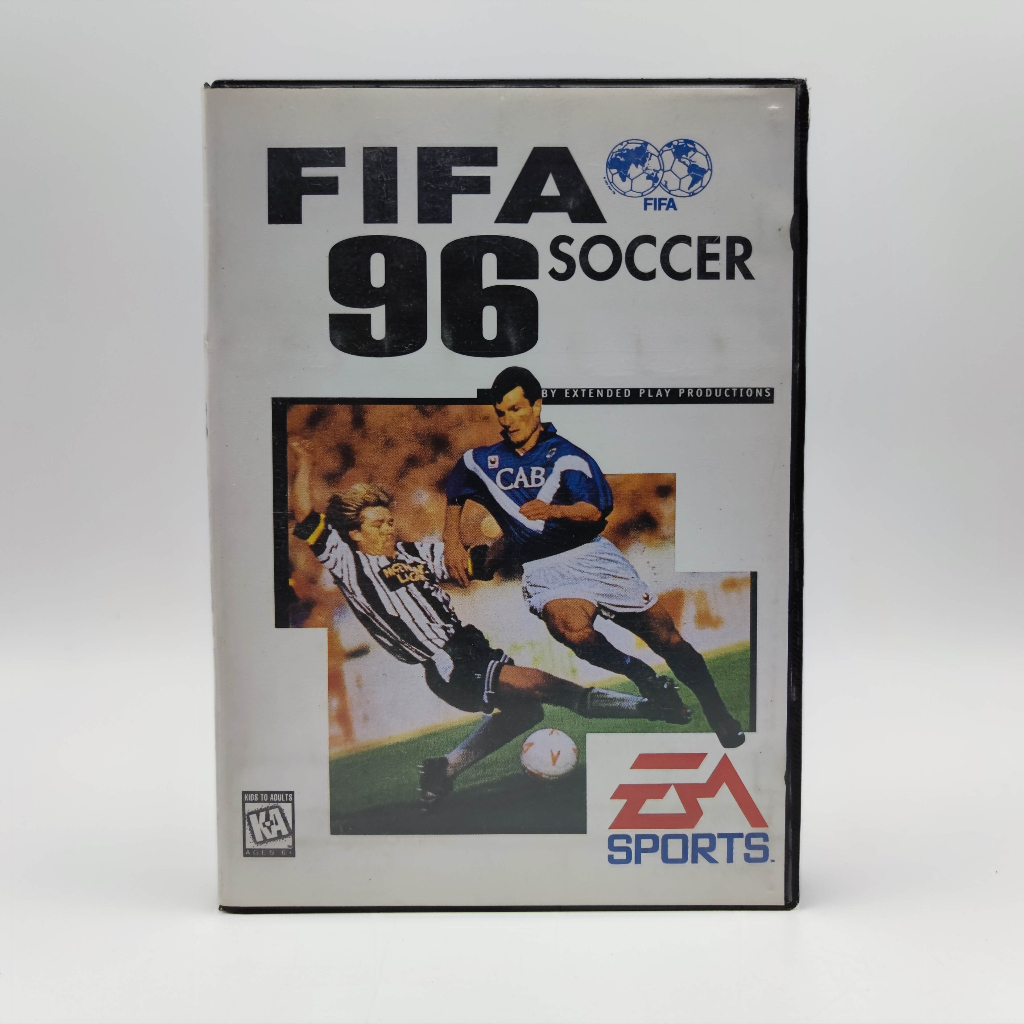 FIFA 96 soccer [bootleg] งานกล่องก๊อป MD Mega Drive เทสแล้ว เล่นได้ มี ...