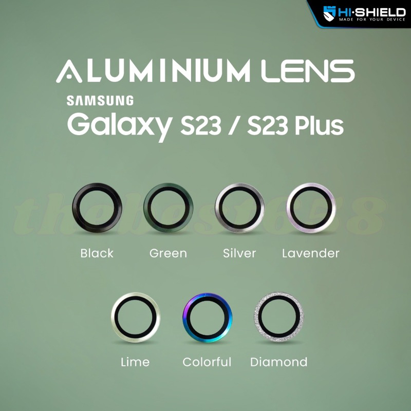 hi-shield Aluminum Lens S23 S23Plus แหวนครอบเลนส์กล้อง | Shopee Thailand