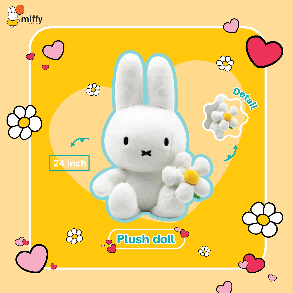 Miffy Daisy Collection 24 inch | Shopee Thailand