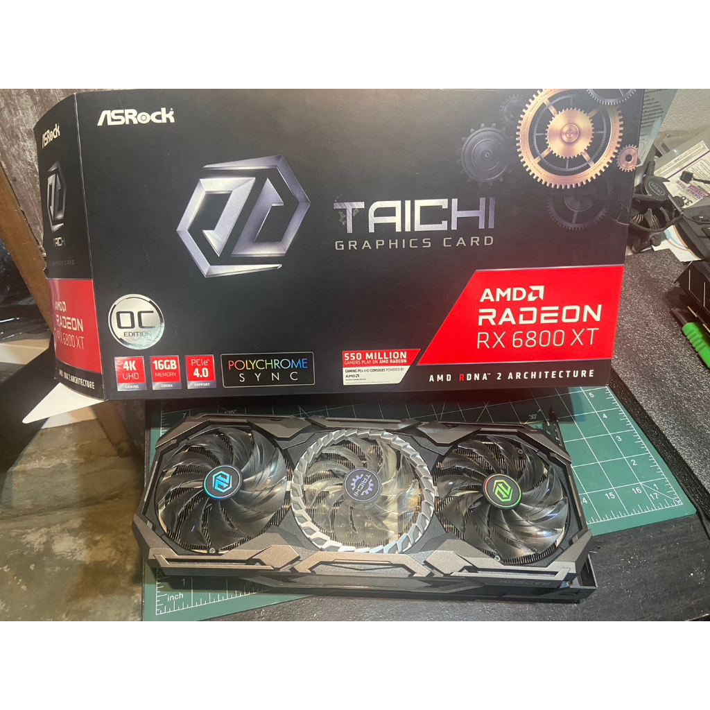ASROCK RADEON RX6800XT TAICHI X 16G OC | Shopee Thailand