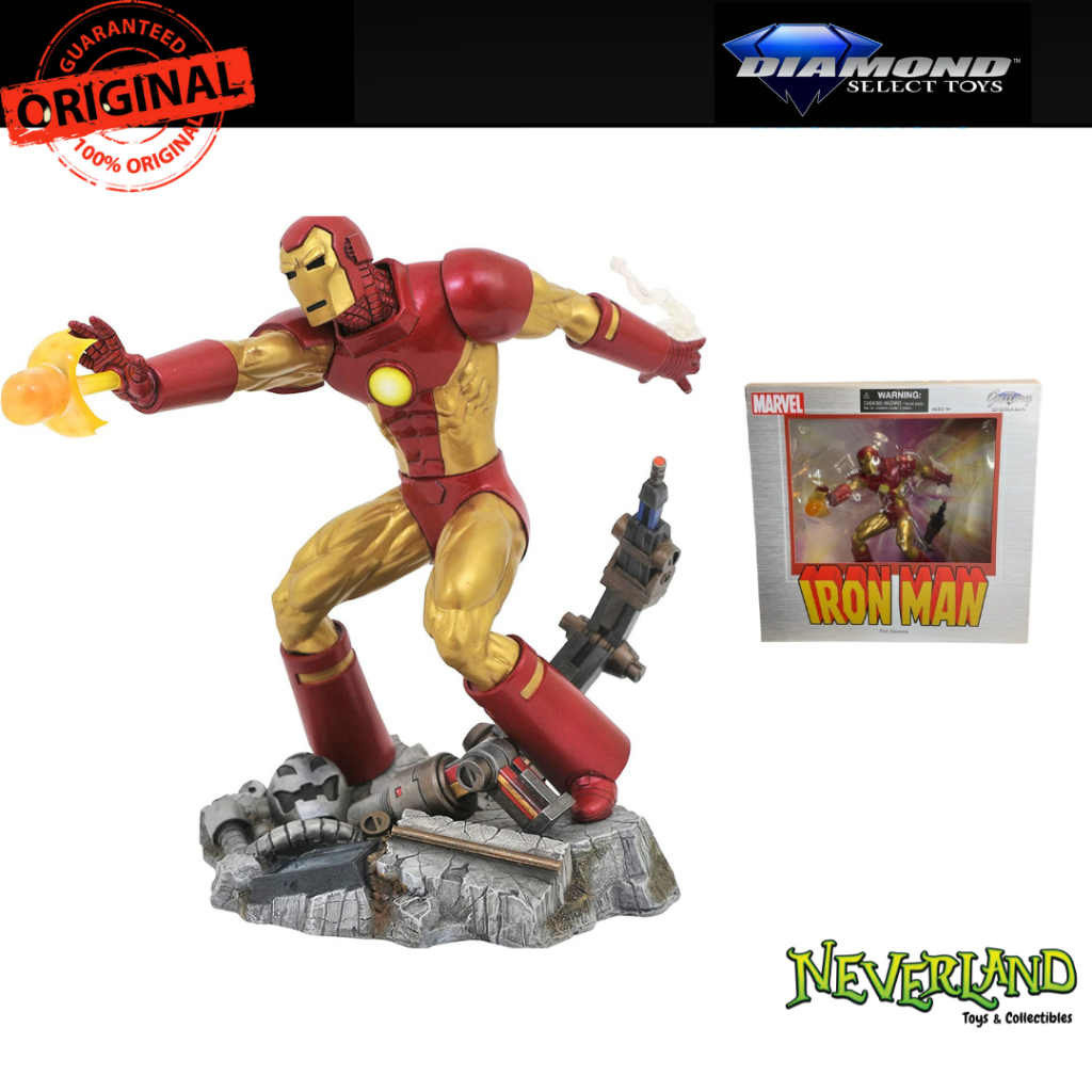 Diamond Select Iron Man Marvel Gallery Comic Statue | Shopee Thailand