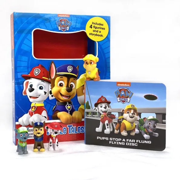 Tattle Tales: Paw Patrol Nickelodeon หนังสือเด็ก Box Set หุ่นของเล่น พา ...