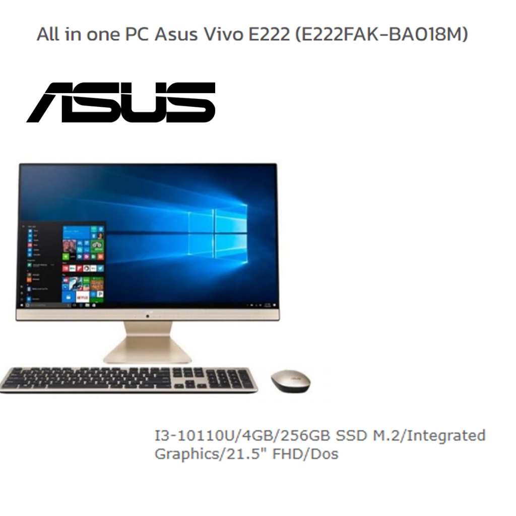 All in one PC Asus Vivo E222 (E222FAK-BA018M) | Shopee Thailand