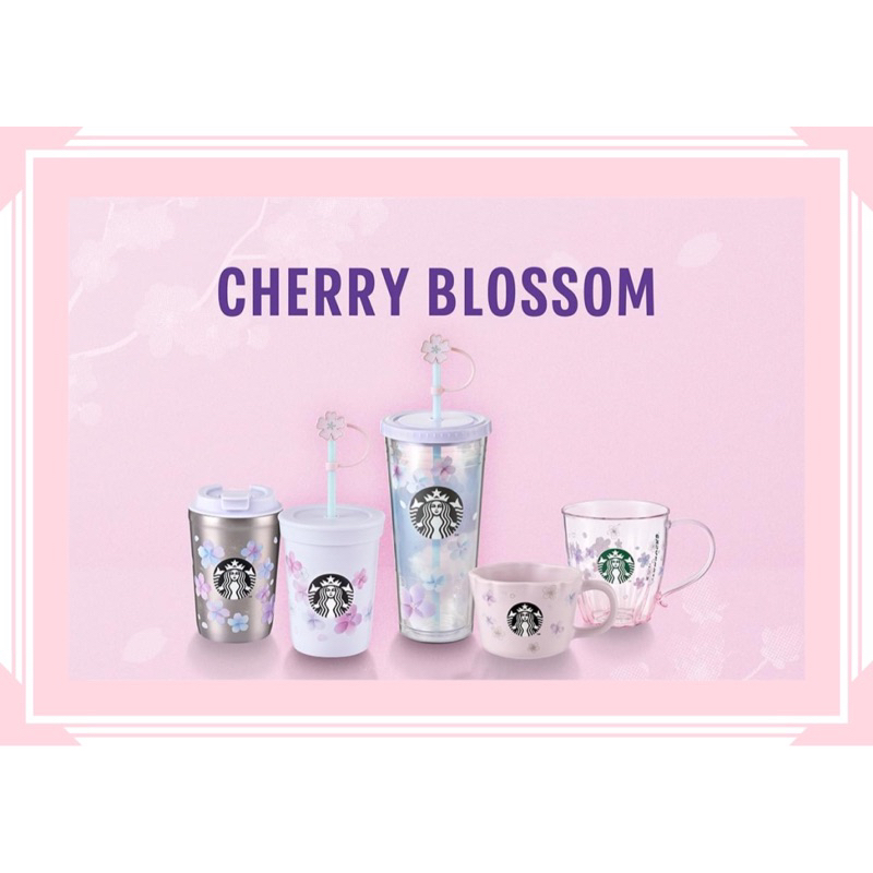 Starbucks Cherry Blossom collection 2023 สตาร์บัคส์ คอลเลคชั่น Cherry ...