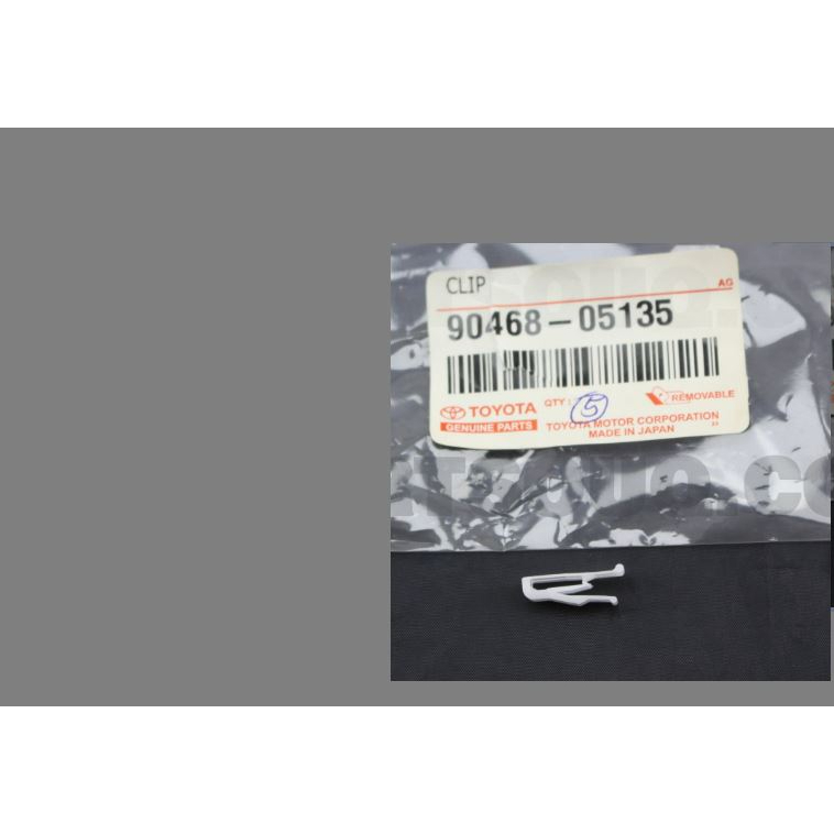 (ของแท้) 90467-12080 และ 90468-05135 กิ๊บยึด หน้ากากวิทยุ Toyota yaris ...