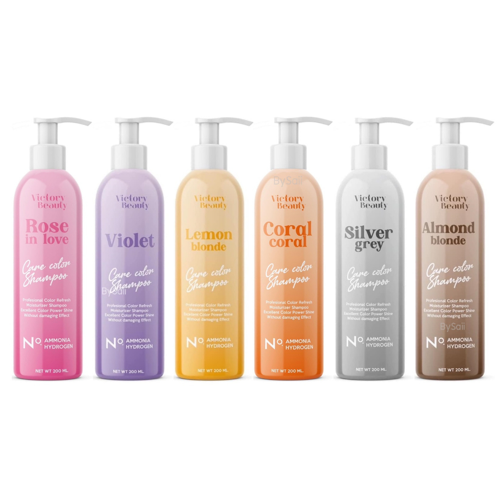 แชมพูล็อคสีผม Victory Beauty Care color shampoo | Shopee Thailand