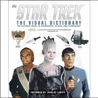 หนังสือ Star Trek the Visual Dictionary หนังสือพจนานุกรมภาพ ปกแข็ง (มือ ...