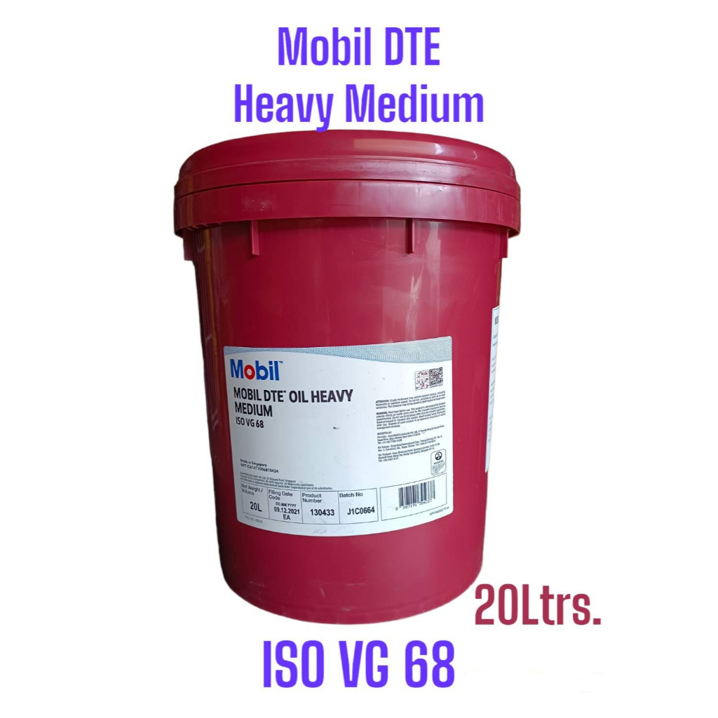 Mobil DTE Oil Medium ISO VG 46 ,DTE Oil Heavy Medium ISO VG 68/20ลิตร ...