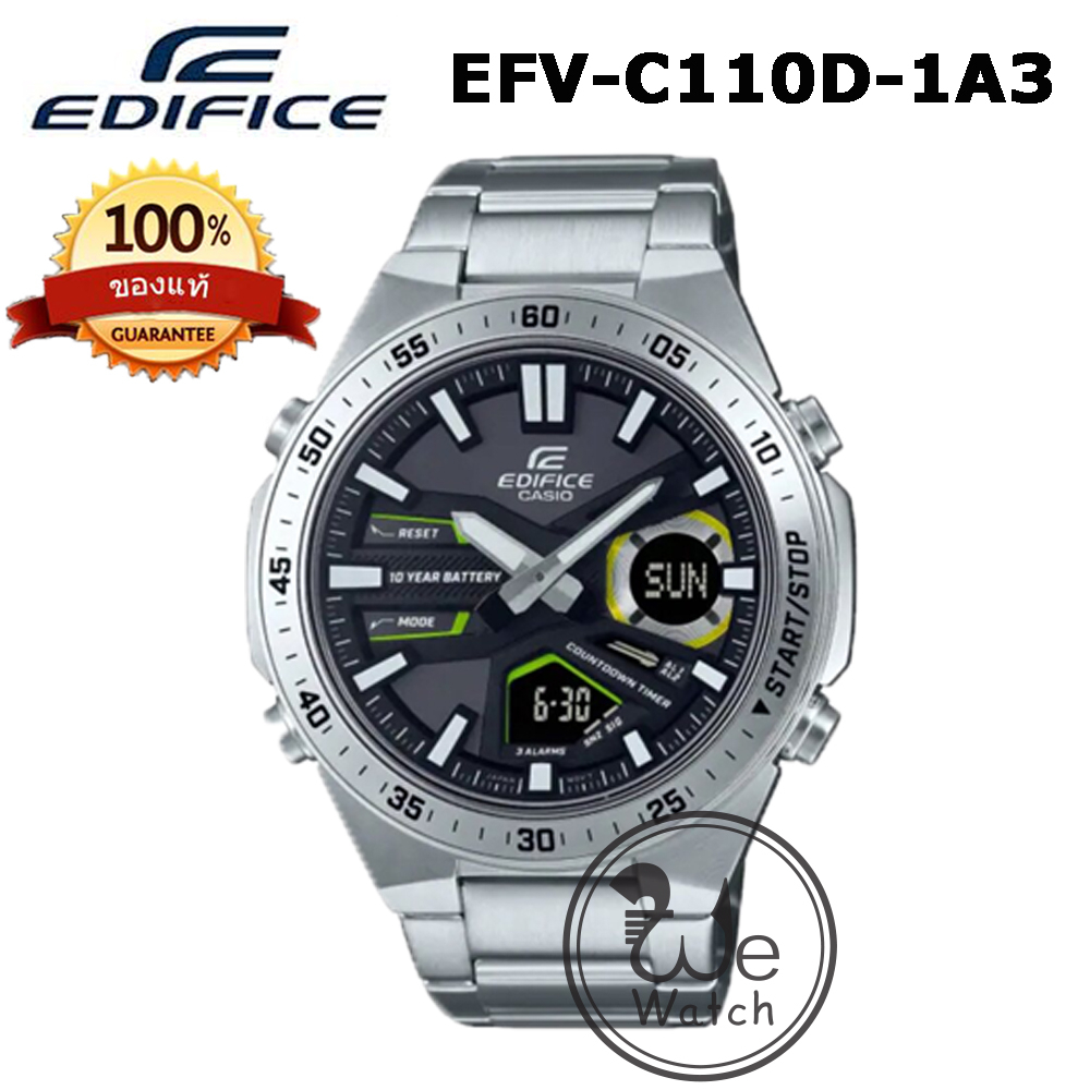 CASIO Edifice รุ่น EFV-C100 EFV-C110 นาฬิกาผู้ชาย แบตเตอรี่ 10 ปี 2 ...