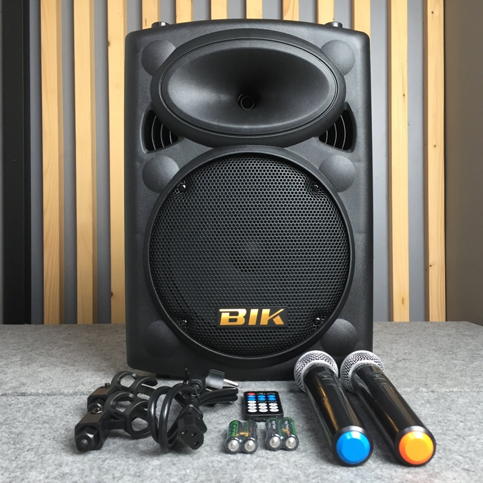 ชุดเครื่องเสียงเคลื่อนที่ แบบลากจูง 12 นิ้ว BIK USK-12V | 350 วัตต์ ...