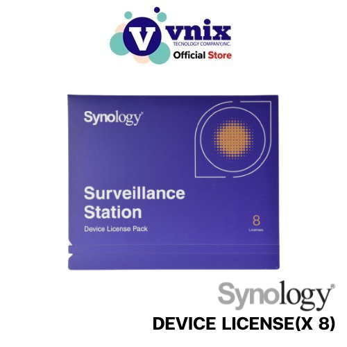 DEVICE LICENSE(X 8) Synology ใบอนุญาตกล้อง Surveillance Device License ...