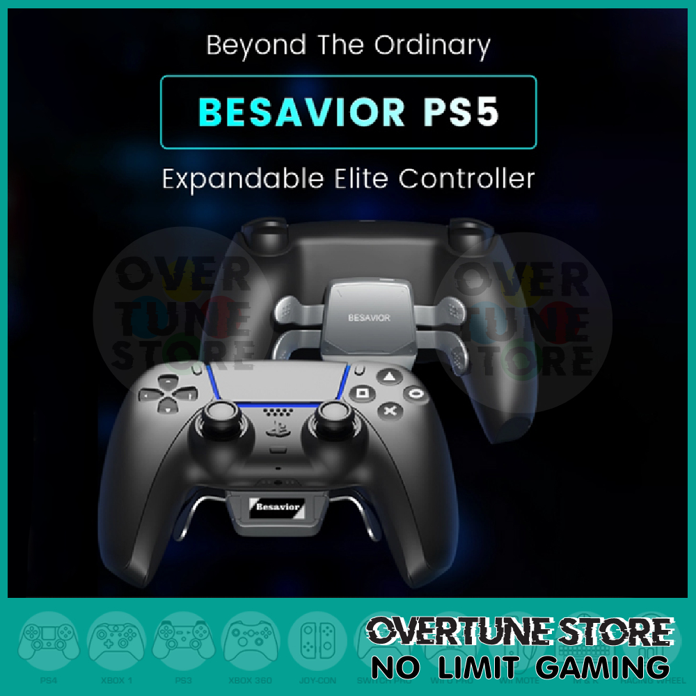 Besavior DIY Elite Kit ชุดปุ่มเสริมสำหรับจอย PS5 / Dualsense | Shopee Thailand