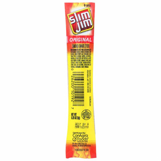 Smoked Meat Sticks Slim Jim - Snack Size 0.28 oz/8 g ขนม usa | Shopee ...