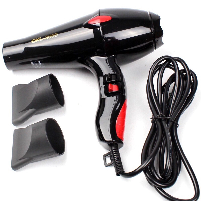 CKL ไดร์เป่าผม รุ่น CKL-3000 กำลังไฟ 1700W เป่าแรง แห้งเร็ว ปรับโหมดร้อน-เย็นได้ | Shopee Thailand