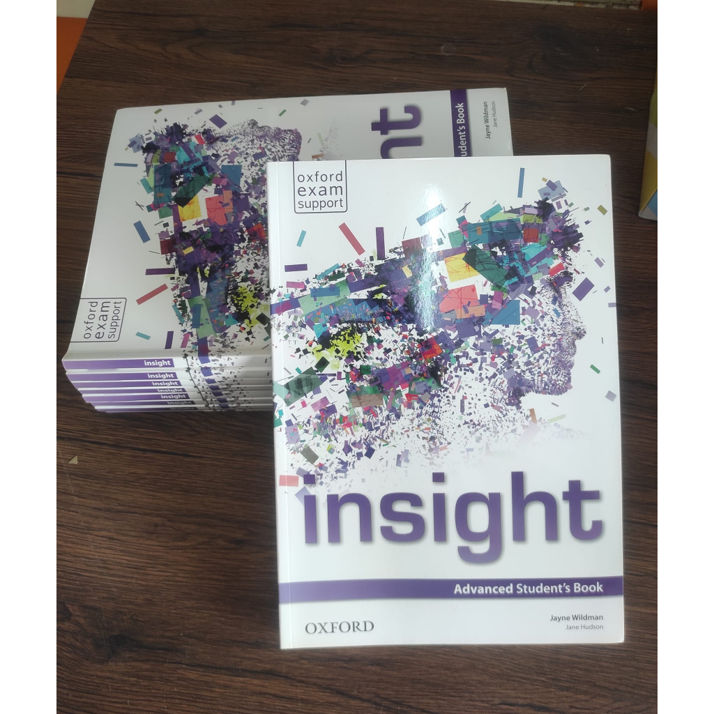 Oxford Insight Advance Student's book | Shopee Thailand