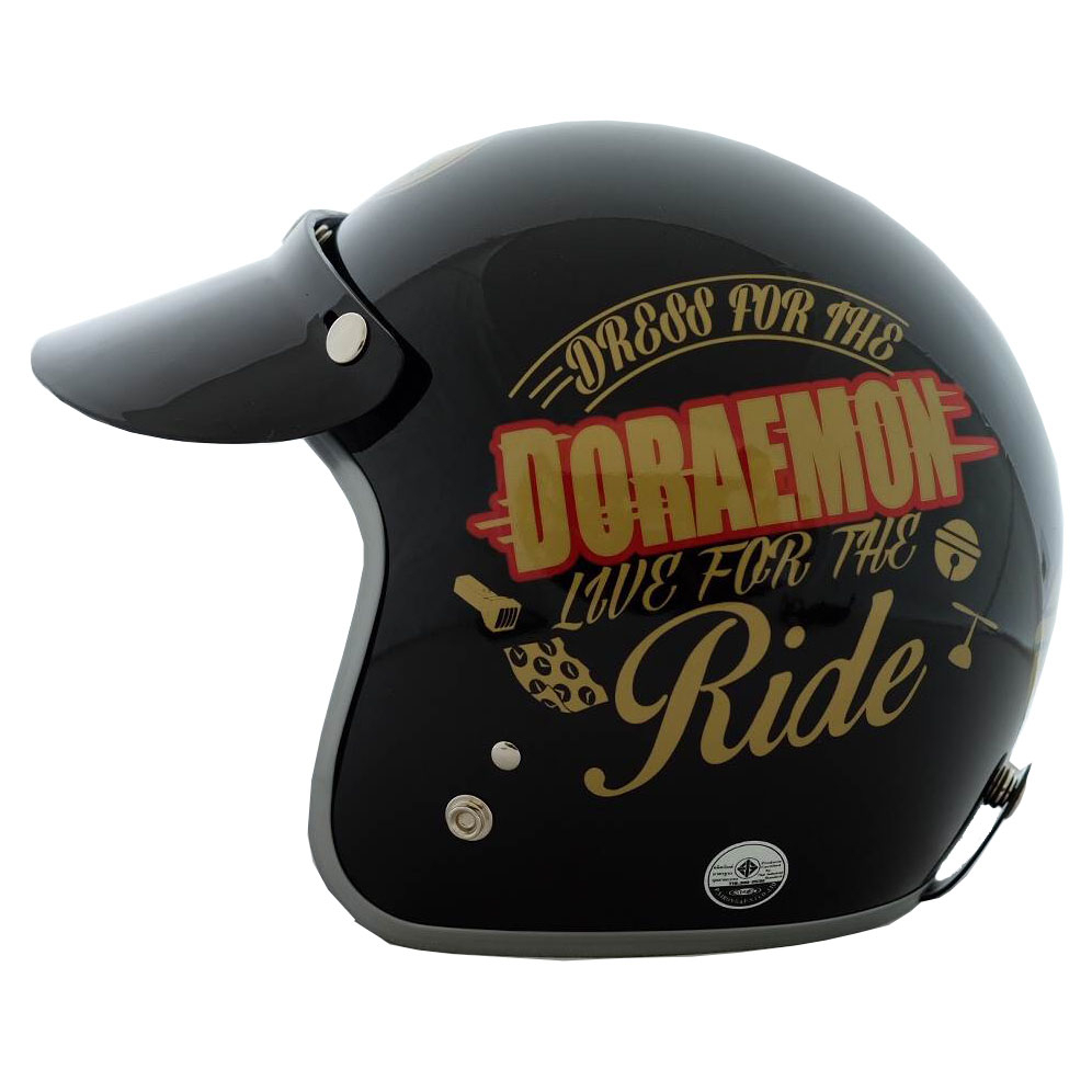 หมวกกันน็อคลิขสิทธิ์แท้โดราเอม่อน CAFE 04 มี 2 สี Motorcycle Helmets ...