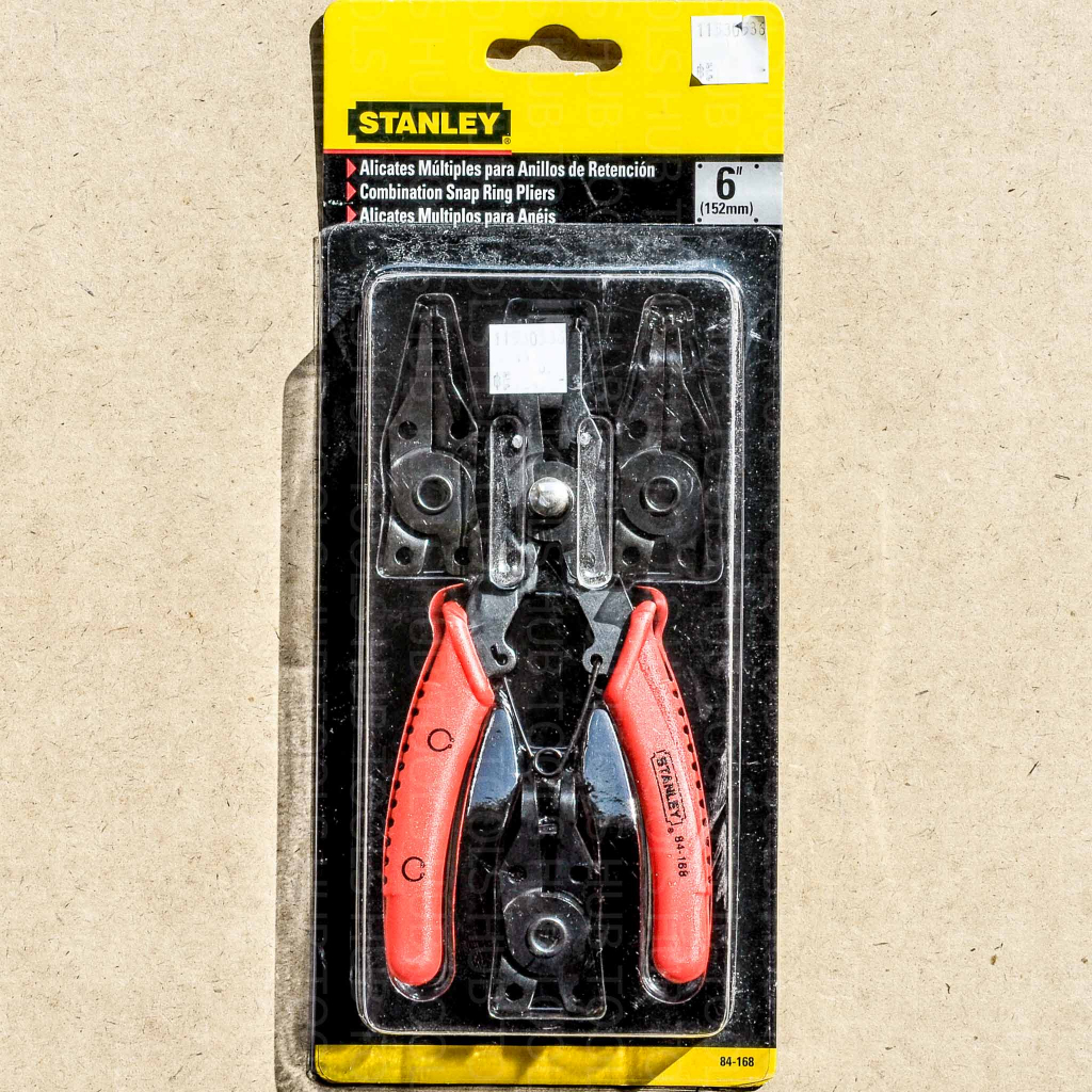 STANLEY คีมถ่างแหวนแบบผสม หัว 45, 90, 180 องศา ขนาด6 นิ้ว รุ่น 84-168 ...