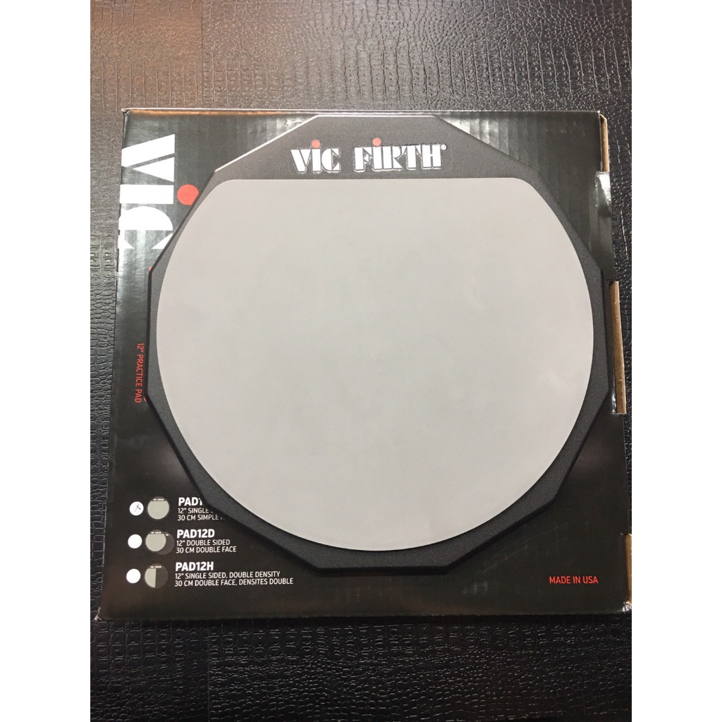 Vic Firth PAD12 Single แป้นซ้อมกลอง ขนาด 12 นิ้ว | Shopee Thailand