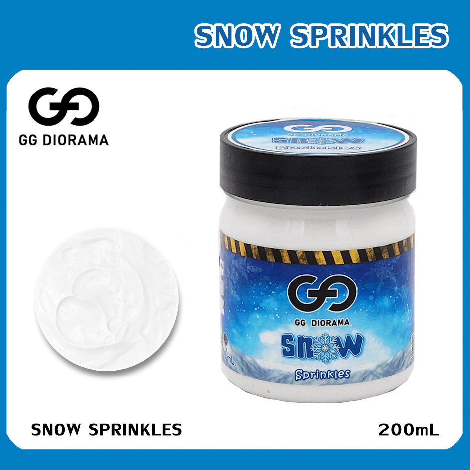 GGDIORAMA SNOW SPRINKLES หิมะสำเร็จ สำหรับงานฉากจำลอง งานโมเดล | Shopee Thailand