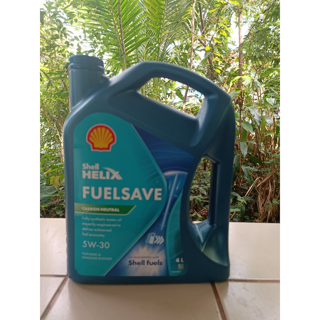 น้ำมันเครื่องสังเคราะห์แท้ Helix Fuelsave 5w30 สำหรับเบนซินและดีเซล ...