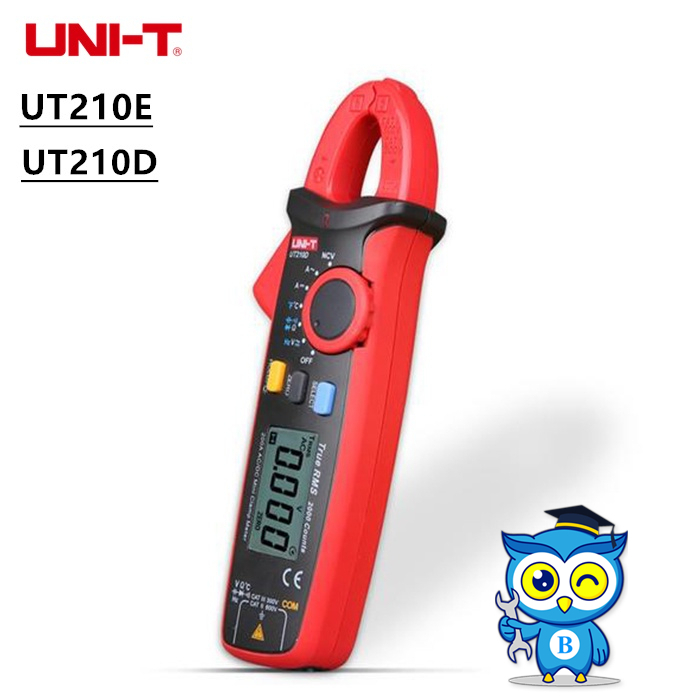 มิเตอร์วัดไฟดิจิตอล UNI-T UT210D UT210E Mini Digital Clamp Meter แคลมป์ ...