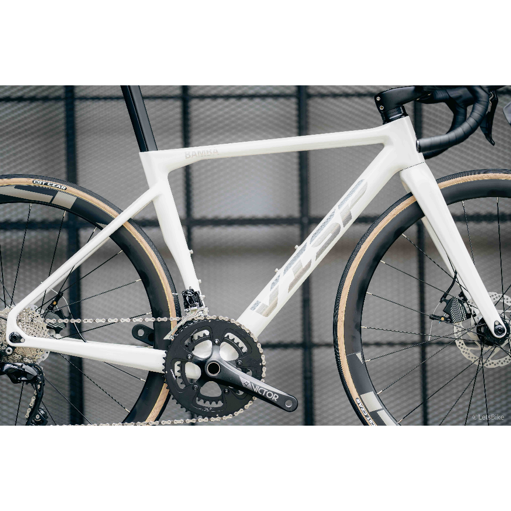 จักรยานเสือหมอบเฟรมคาร์บอน Visp Bamba Disc 2023 Gen3 | Shopee Thailand