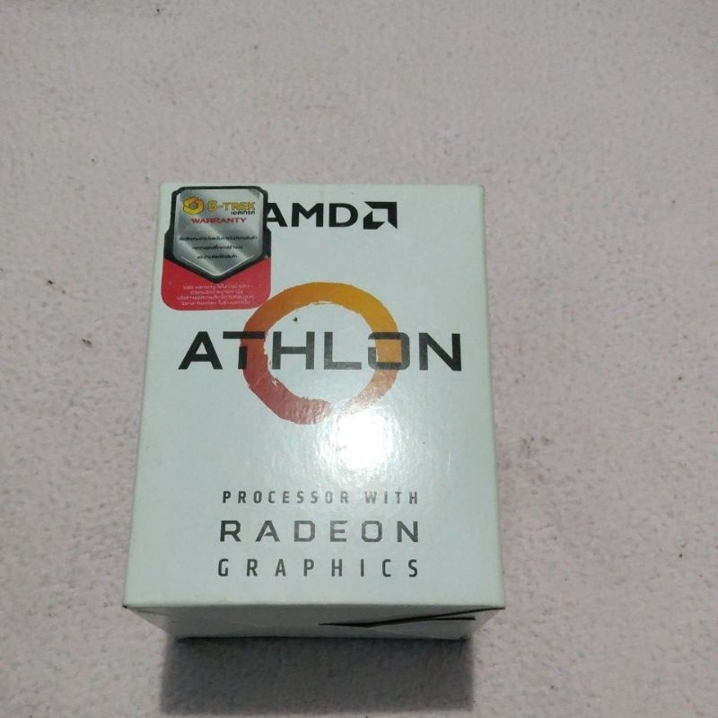 AMD Athlon 3000G////มือ2ประกันไทย มีกล่องครบ, ไม่มีกล่อง, มีแค่ตัวcpu ...