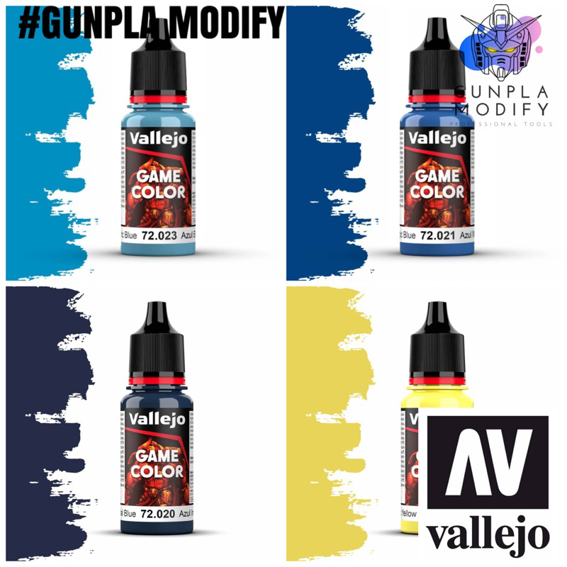 Vallejo New Game Color สีอะคริลิคสูตรน้ำ เฉดสีแนวแฟนตาซี | Shopee Thailand