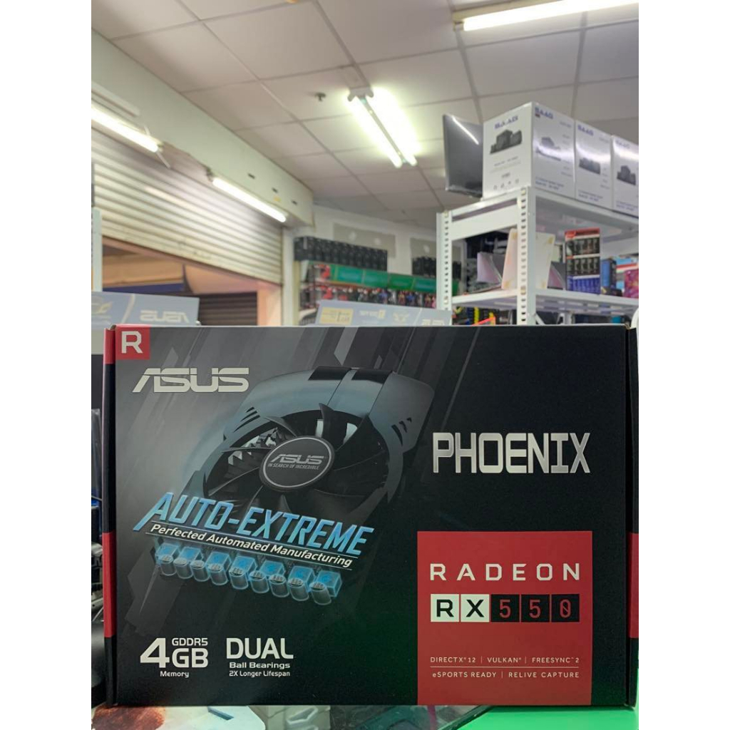 Asus Phoenix Radeon RX550-4GB | Shopee Thailand